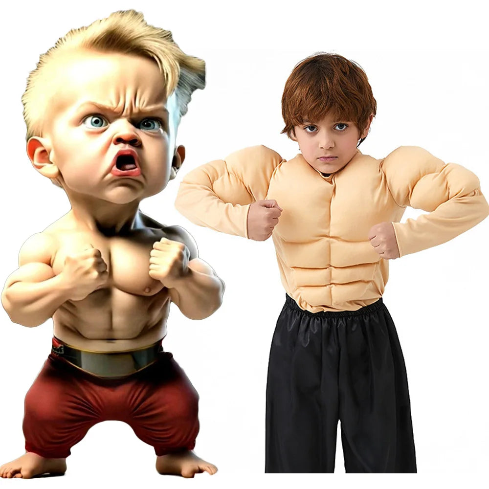 Superhero Muscle Costume Kid – Balloons, Boards and Baubles LLC